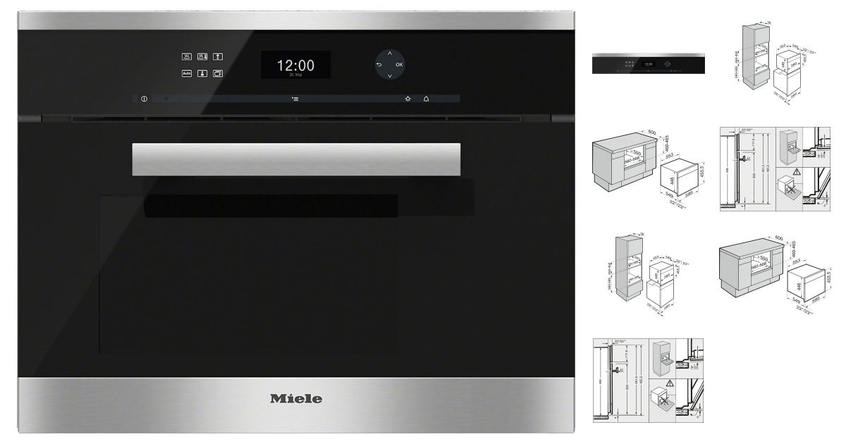 MIELE DG 6401 CS | Fours