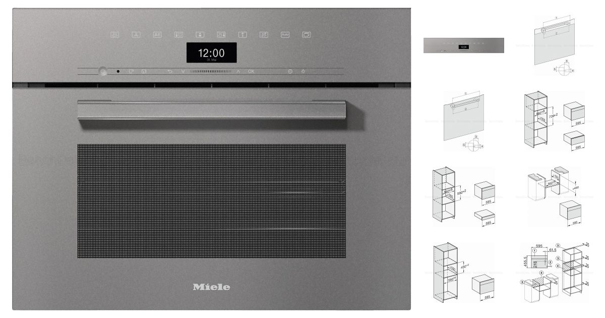 MIELE DGC 7440 GRGR | Fours