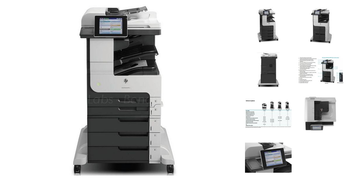 HP LaserJet Enterprise MFP M725z+ | Imprimantes