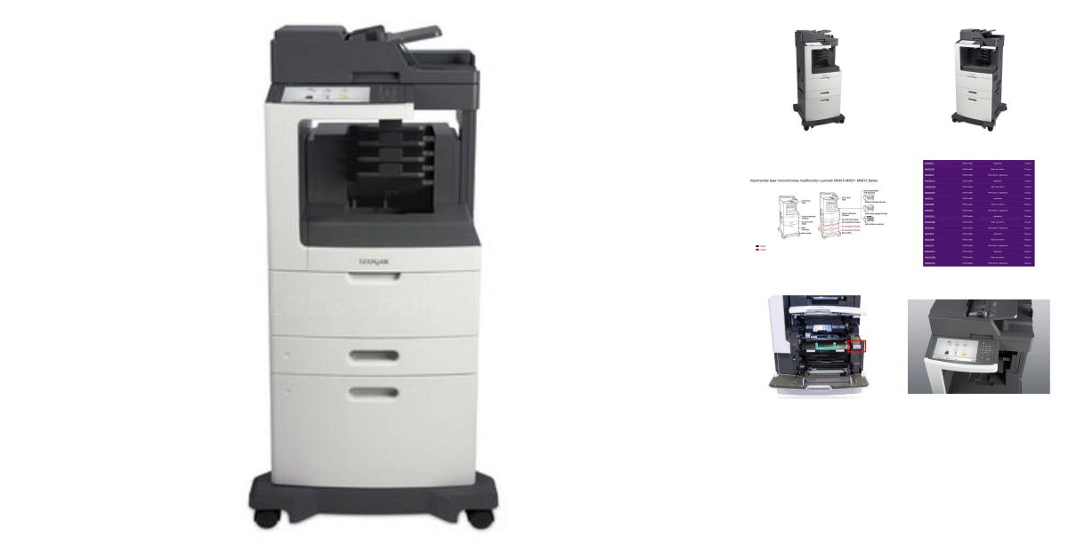 LEXMARK MX810dxme | Imprimantes