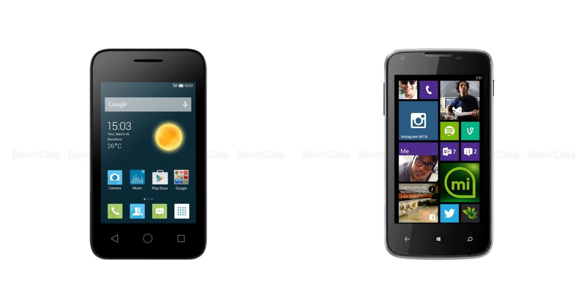 ALCATEL PIXI 3 3.5 4009D, Double SIM, 4Go | Smartphones